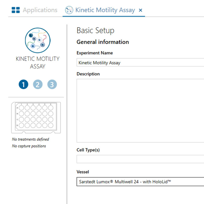 Kinetic Cell Motility Assay - HoloMonitor® Live Cell Assay - PHI