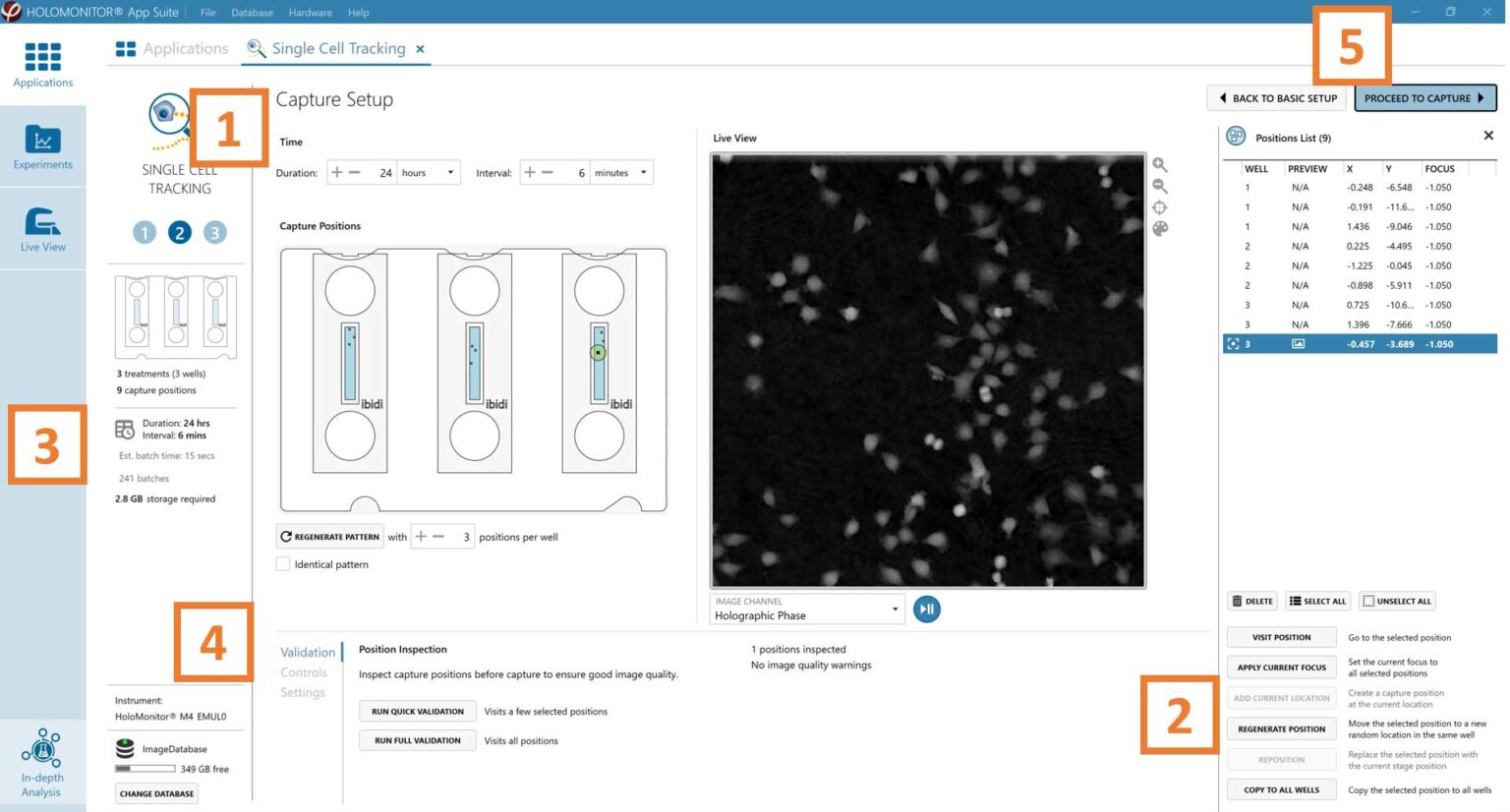 HoloMonitor® Single Cell Tracking Assay Protocol - Phase Holographic ...