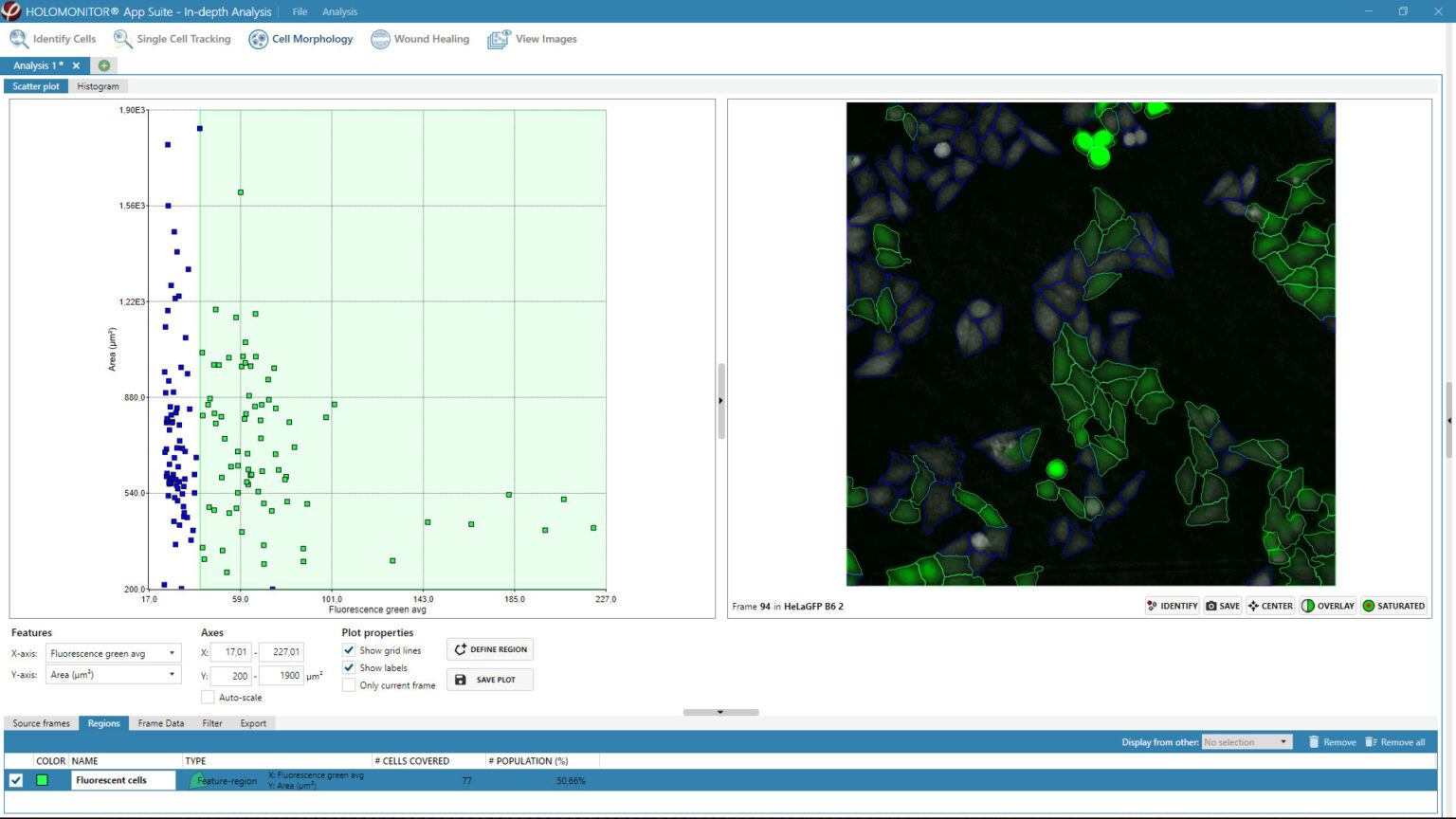 App Suite Cell Imaging Software - Cell Tracking & Analysis